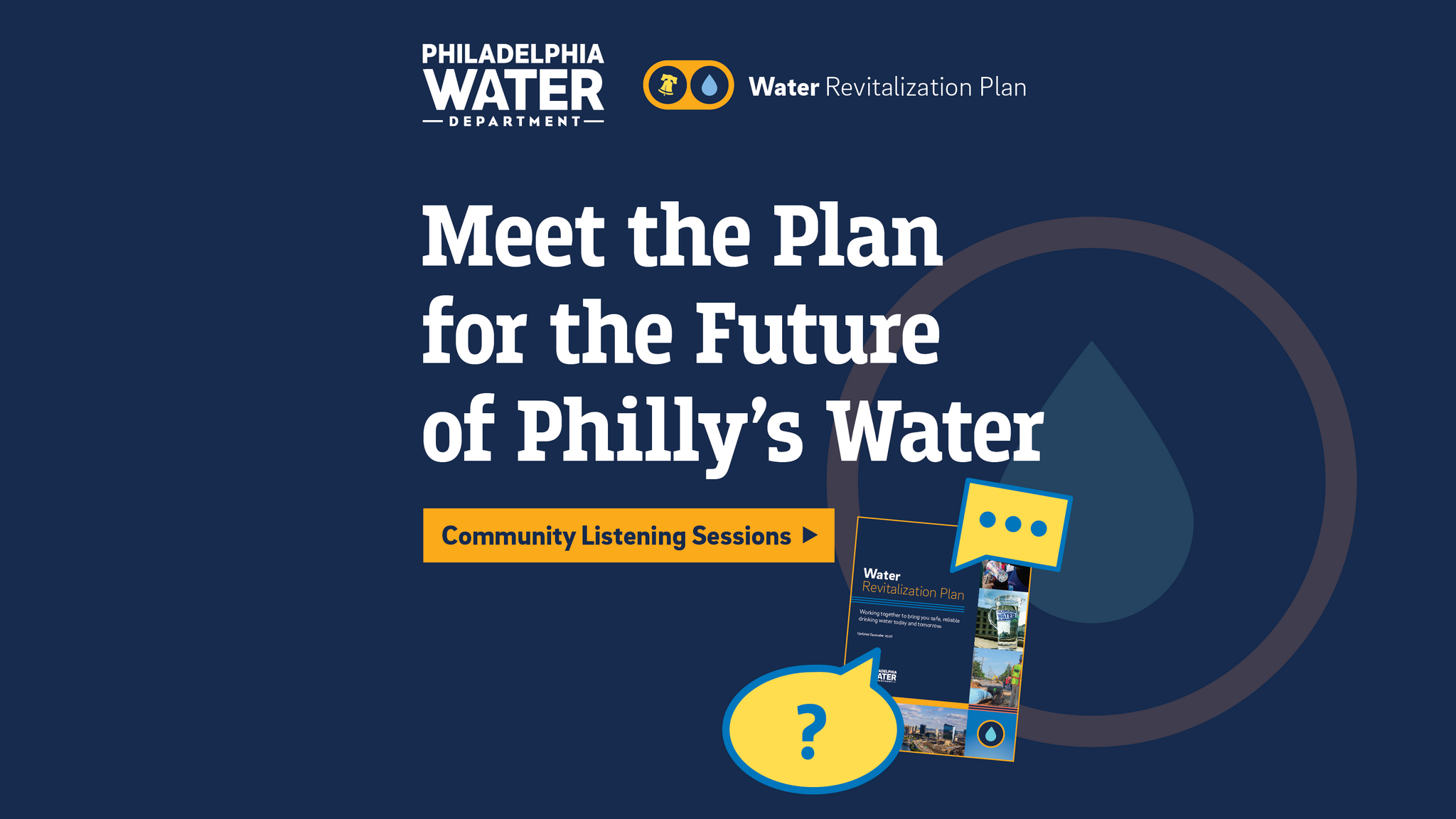 Water Department Welcomes Residents to Community Listening Sessions ...