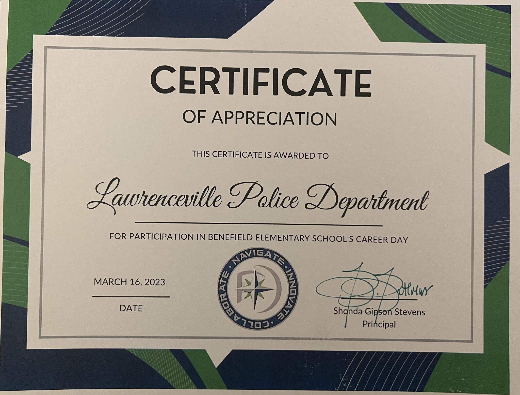 We were so delighted to be a part of career day at Benefield Elementary ...