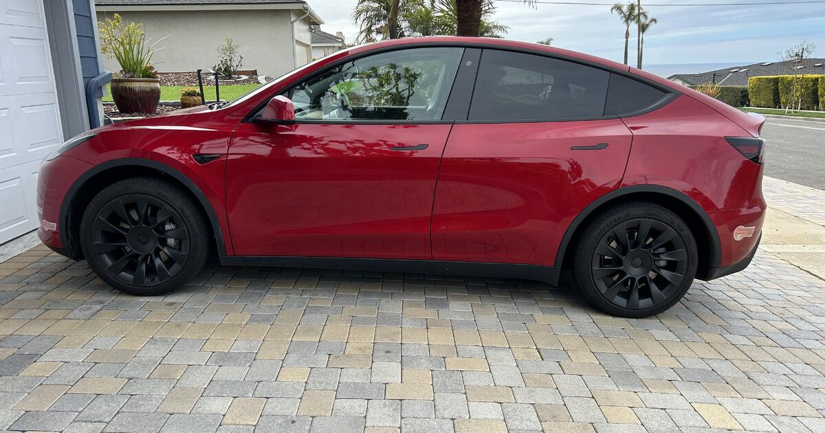 Tesla 2020 Model Y Red 15,500 Miles for $52500 in Redondo Beach, CA ...