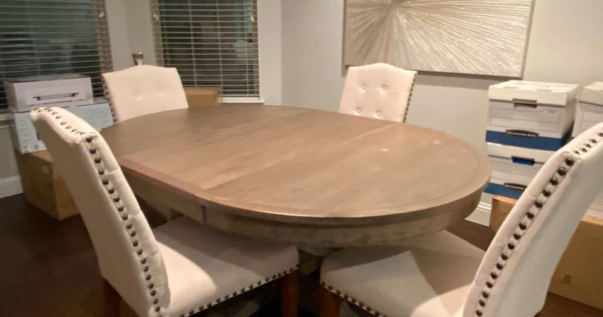 Solid wood Pier 1 kitchen table for $150 in Frisco, TX | For Sale ...
