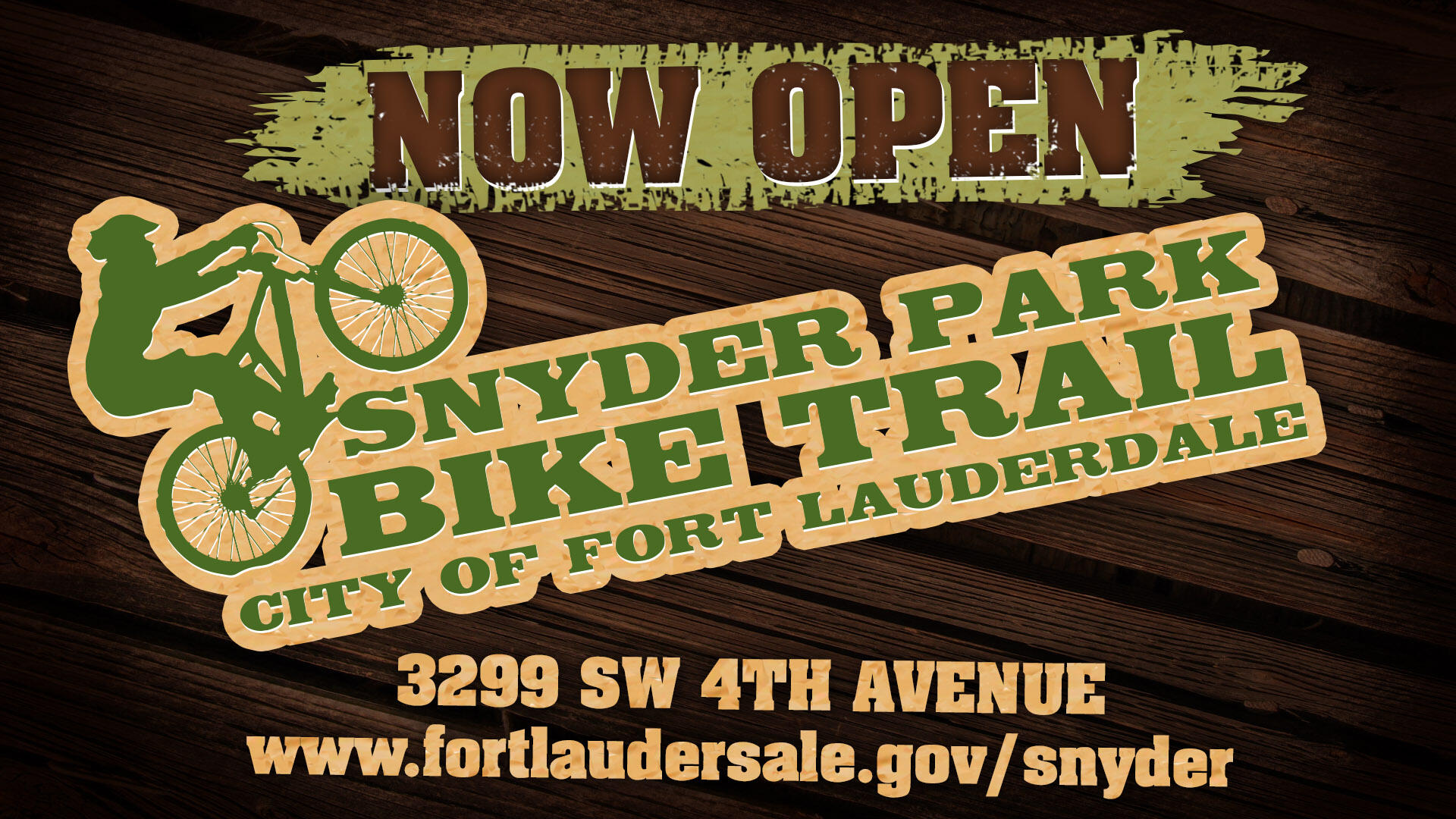 Snyder Park Bike Trail Now Open (City of Fort Lauderdale) — Nextdoor ...