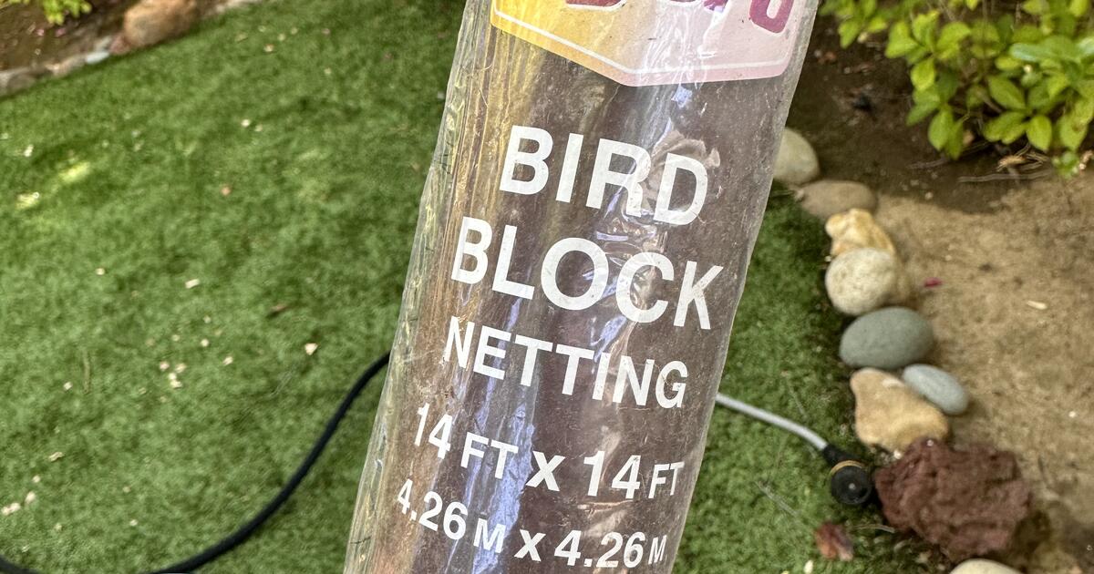 Free Unopened Roll of Bird Block Netting for Free in Sacramento, CA ...