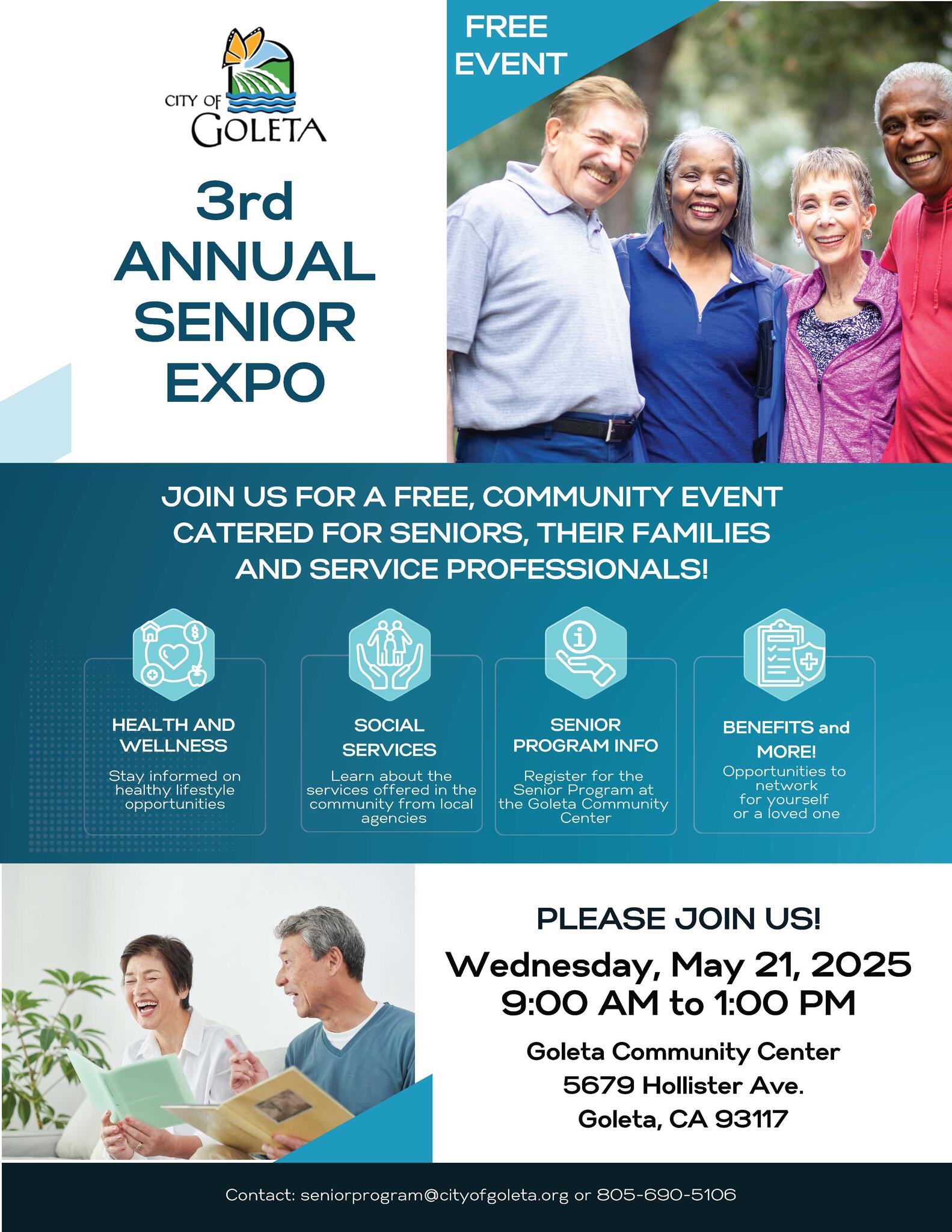Senior Lounge Now Open at the Goleta Community Center (City of Goleta ...