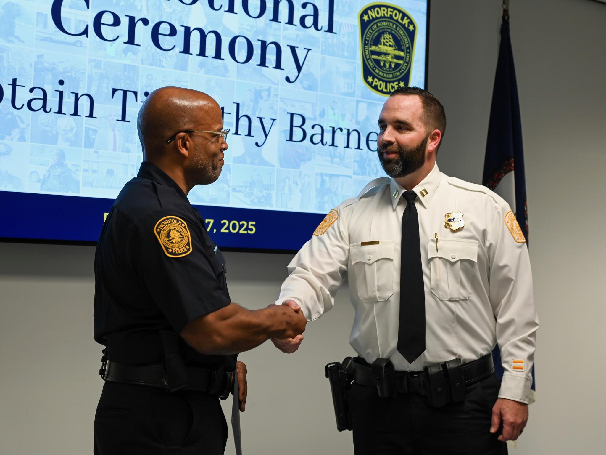 Please join us in congratulating NPD’s newest Police Captain. (Norfolk Police Department ...