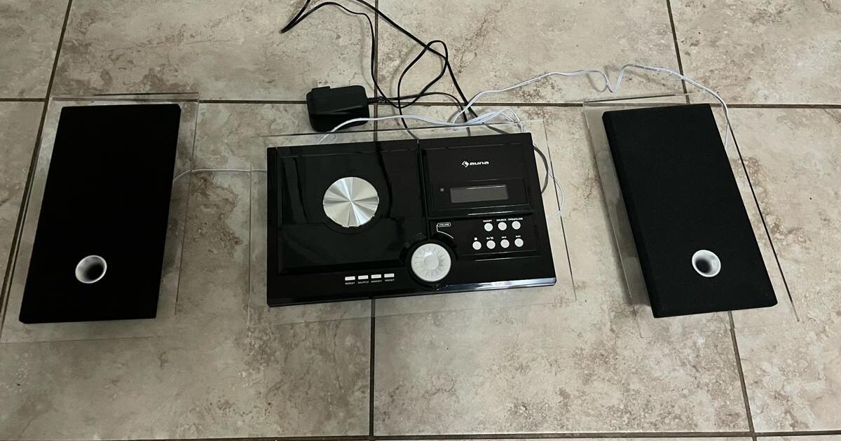 AUNA stereo system with Bluetooth and more…low price!! for $30 in ...