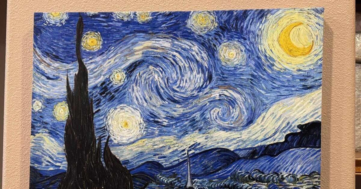 Vincent Van Gogh: starry night , starry night over the Rhône and almond blossom for $30 in San ...