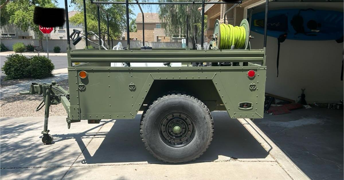 Trailer - Humvee military trailer for $2100 in Chandler, AZ | For Sale ...