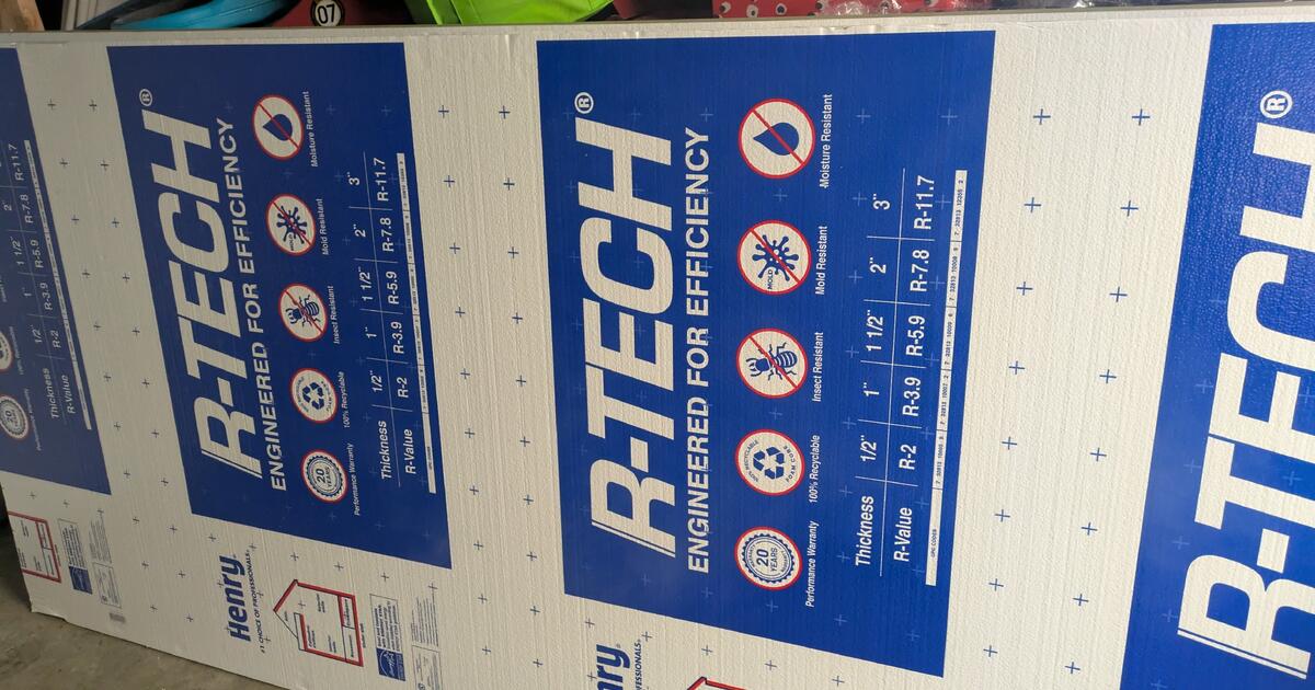 R-Tech Insulation Panels & Sheet Rock for Free in Portland, OR | For ...
