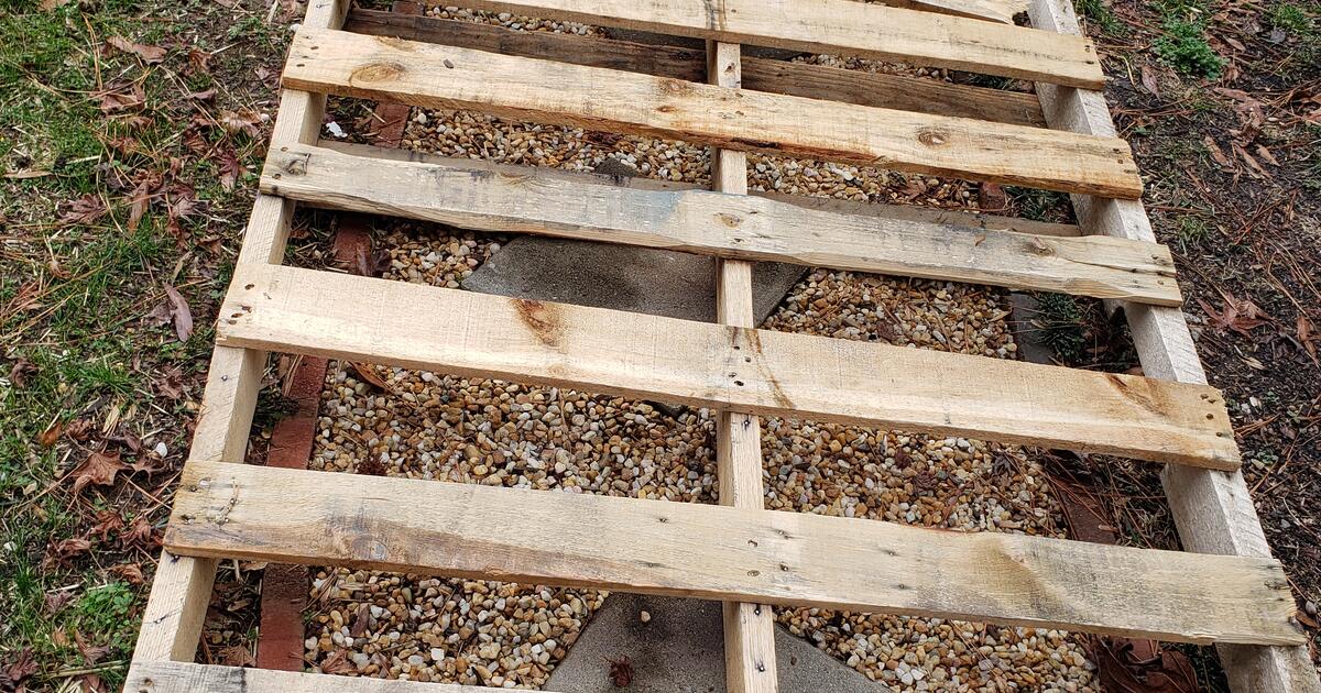 FREE Large Wood Pallet 60 in. x 40 in. for Free in Raleigh, NC | For ...