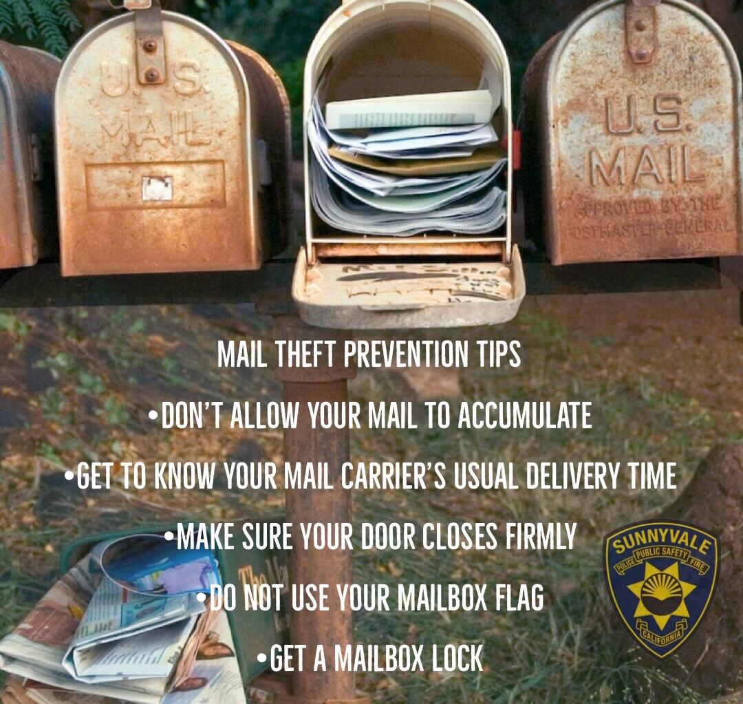 Protect Yourself From Mail Theft (Department of Public Safety ...