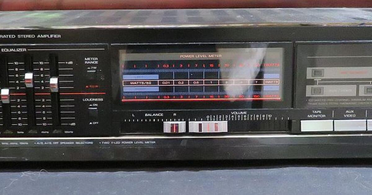 Vintage Fisher CA-271 Stereo Integrated Amplifier w/ Equalizer (AES ...