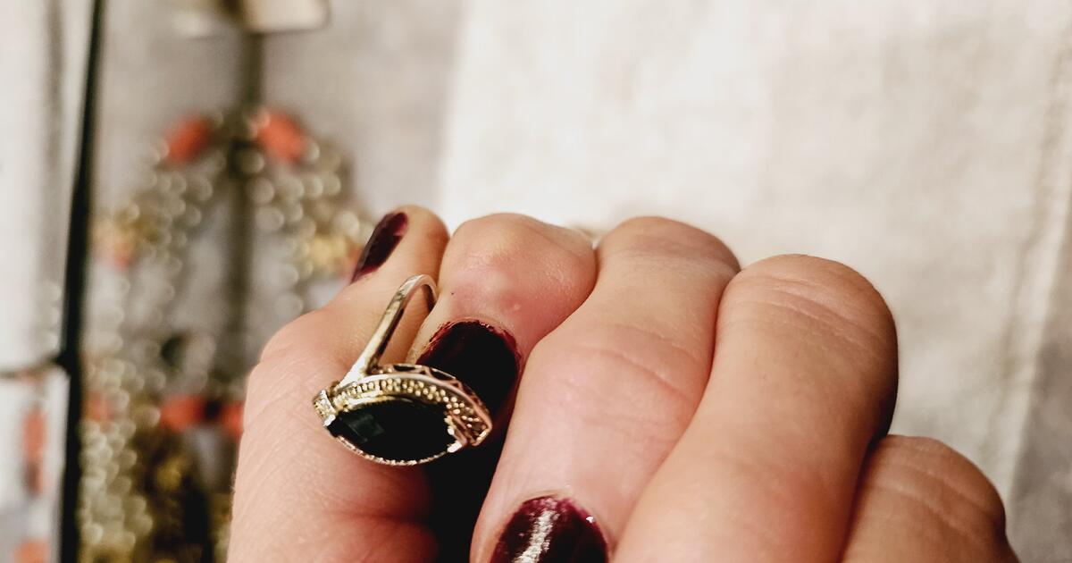 Sterling Silver Black And White Diamond Ring for $35 in Myrtle Beach ...