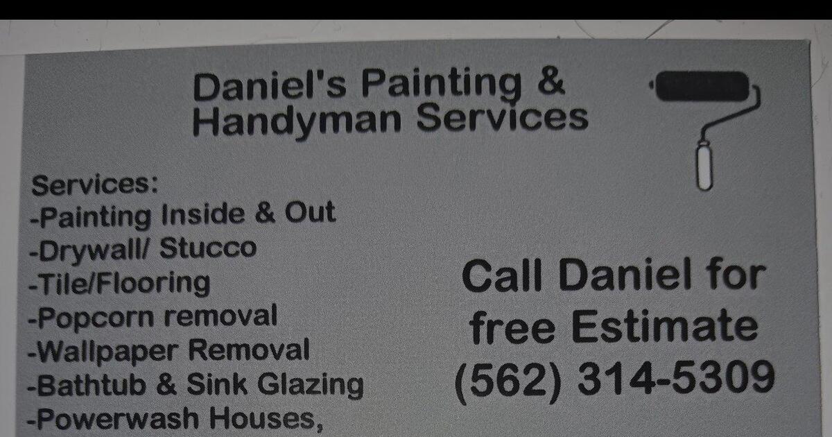 Daniel's Handyman Services for Free in Long Beach, CA | For Sale & Free ...