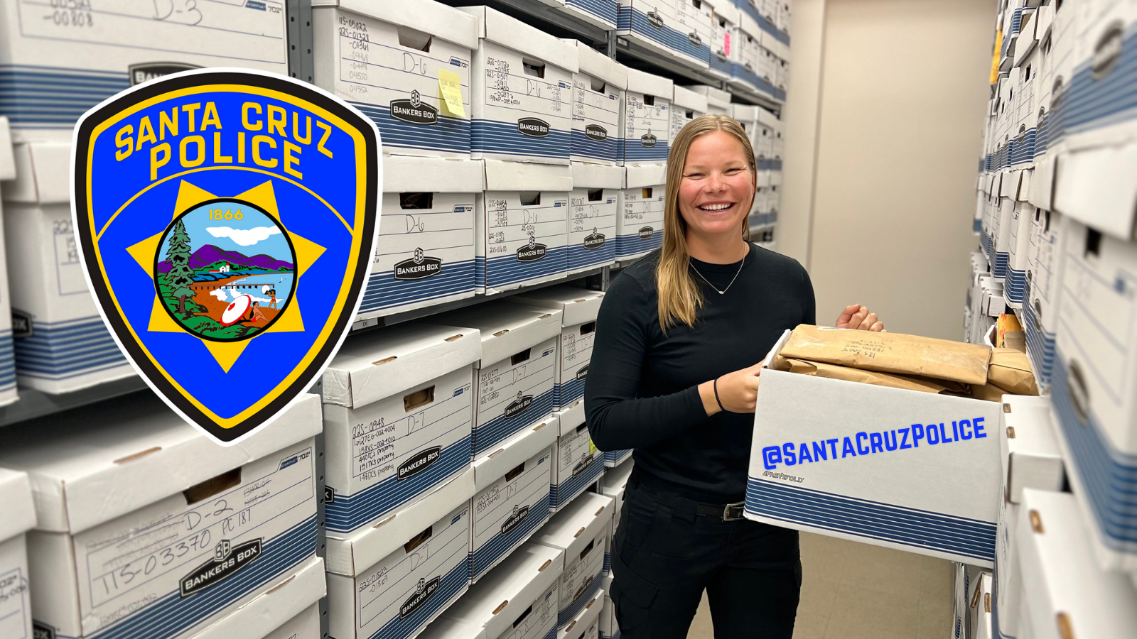 Congratulations, Property & Evidence Specialist Elise Locke | SCPD's ...