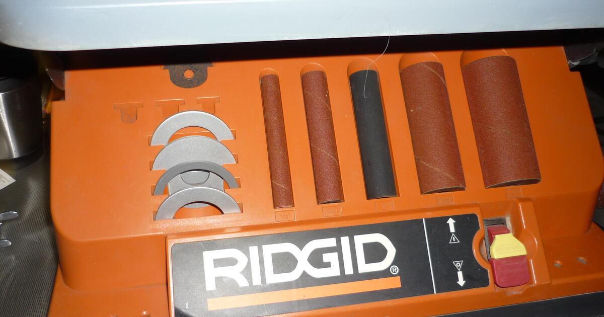 Ridgid Oscillating Edge Belt / Spindle Sander + More for $125 in Ocala ...