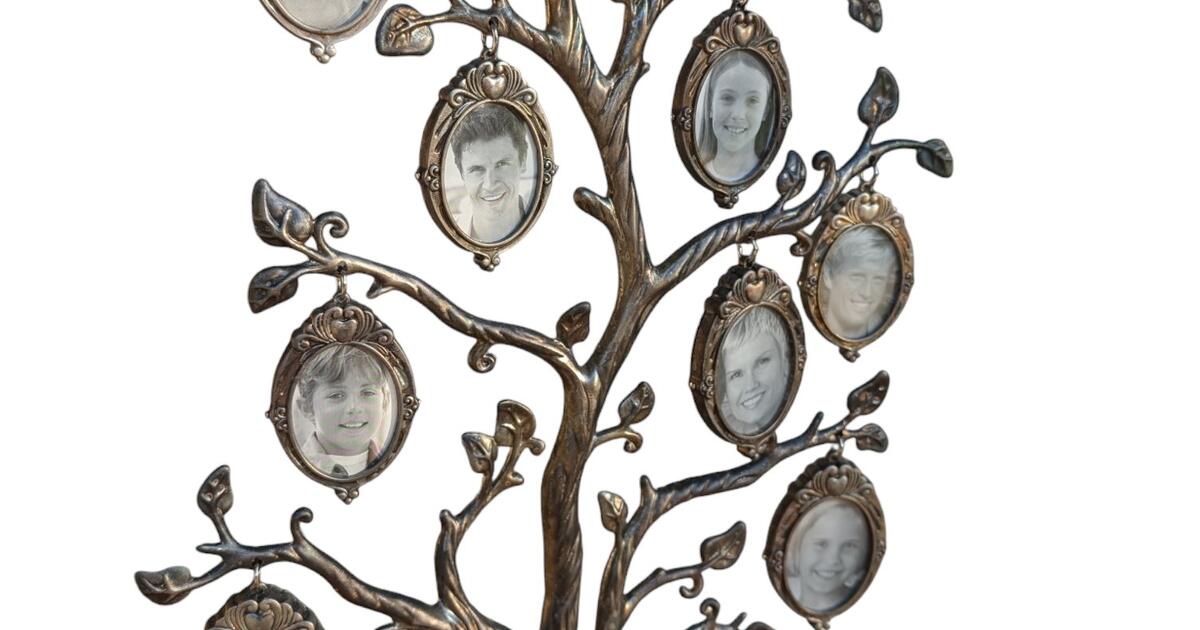 Vintage Things Remembered Silver Family Tree Photo Tree for $25 in Cary ...
