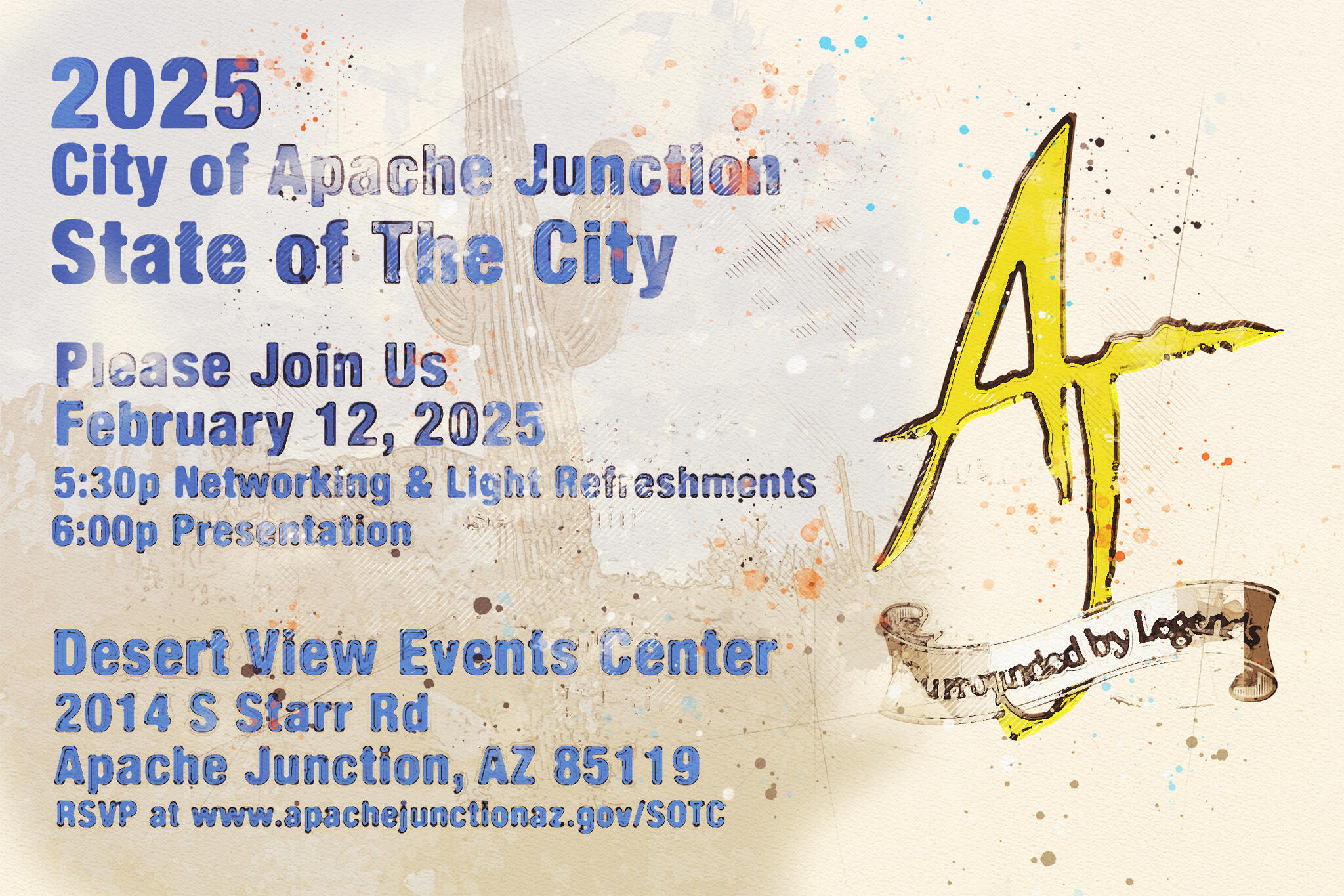 🌟 You’re Invited to the 2025 State of the City! (City of Apache ...