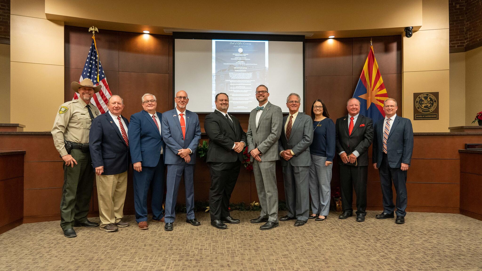Congratulations to all of Pinal County's Elected Officials, who were ...