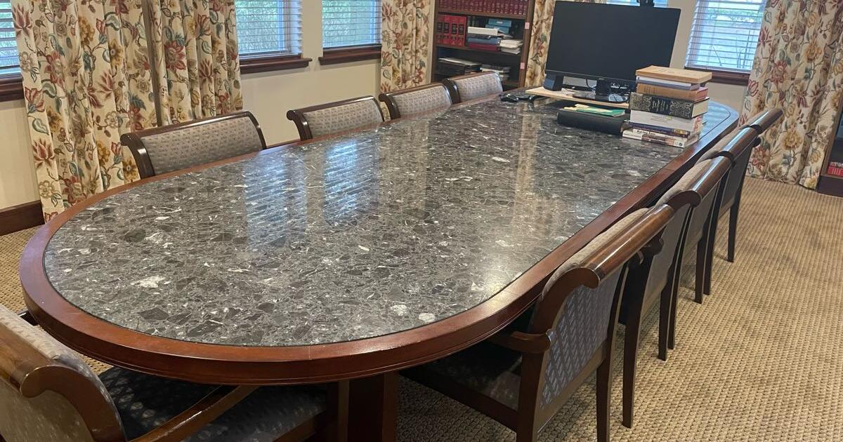 Free Granite custom made conference room table for Free in Jacksonville ...