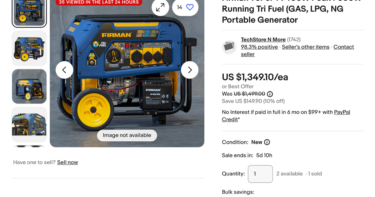 Generator for $800 in Covington, LA | For Sale & Free — Nextdoor