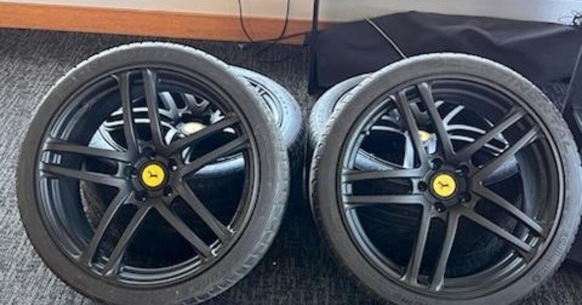 Ferrari F360/F430 ModelT5 Aluminum Aftermarket 5x108 wheels W ...