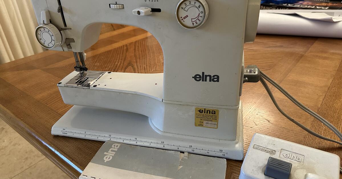 PENDING PICK UP Elna Supermatic Sewing Machine for Free in Dallas, TX ...