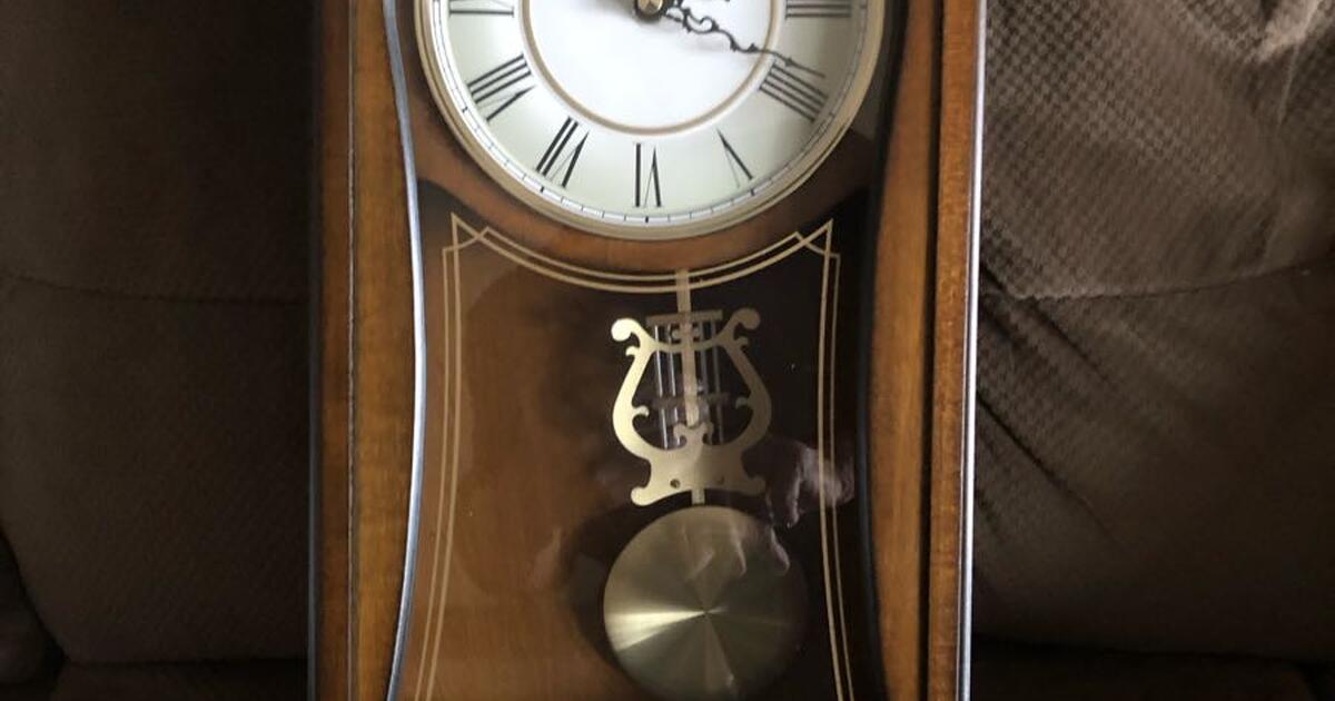 Bulova chiming wall clock for $35 in Burnsville, MN | For Sale & Free ...