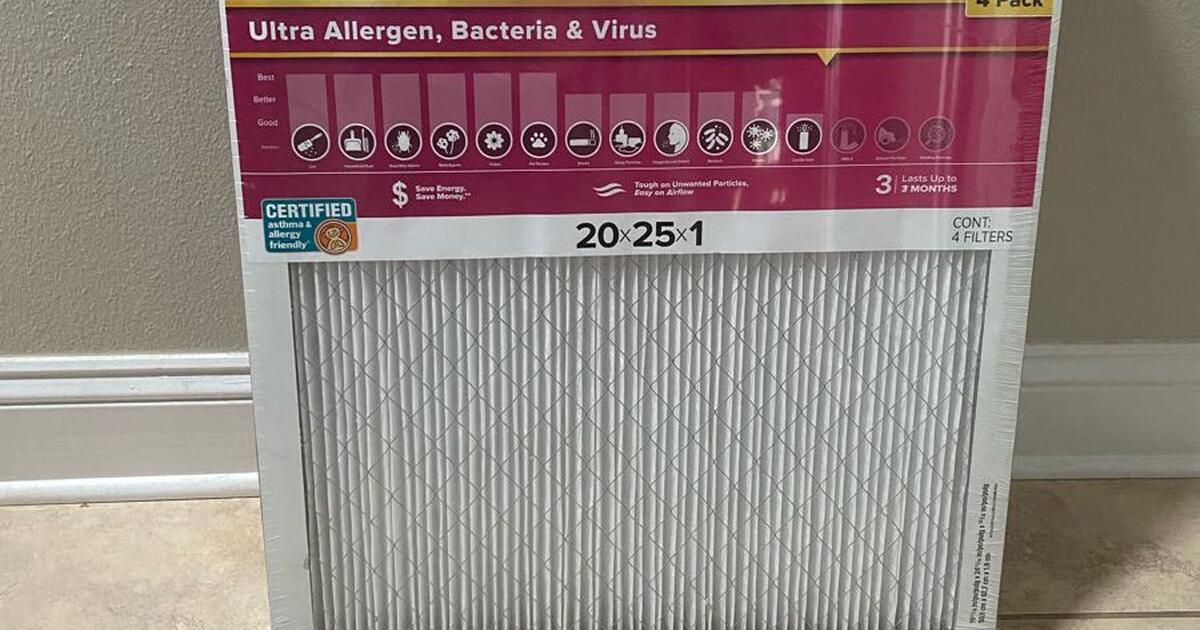 4pk Filtrete 1600 A/C Filters for Free in Gainesville, FL | For Sale ...