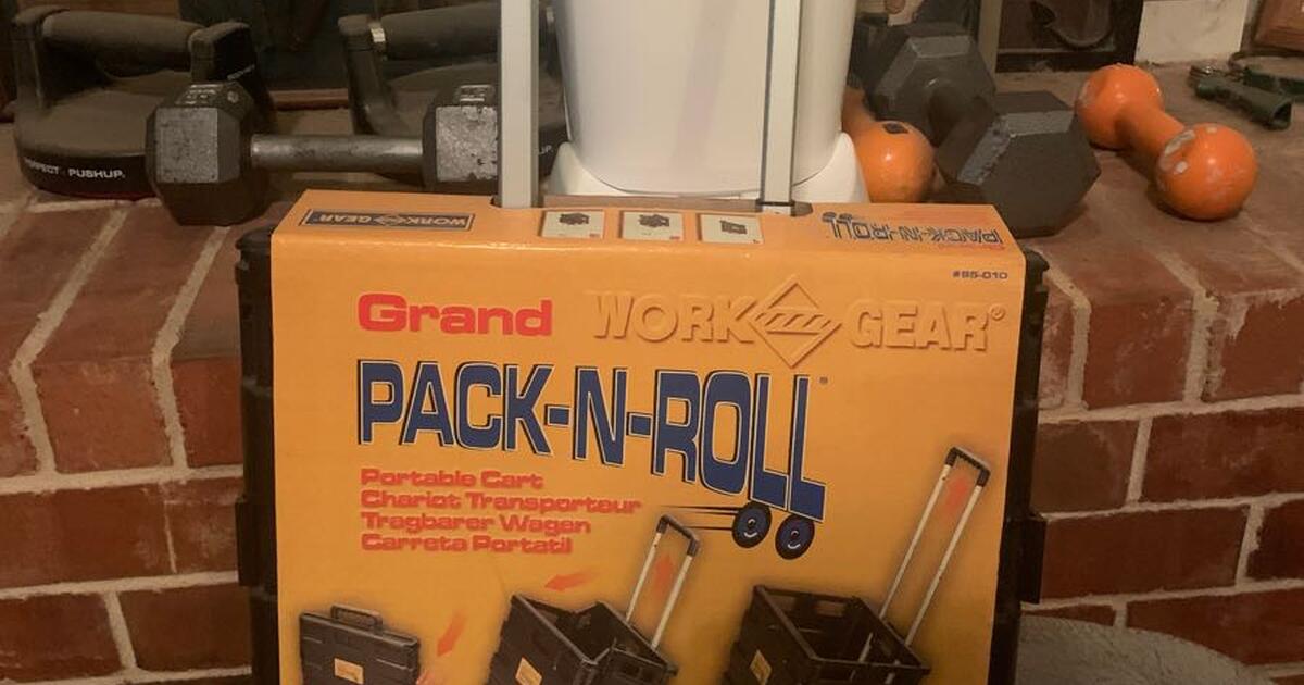NIB Pack & Roll Portable Cart for $20 in Plano, TX | Finds — Nextdoor