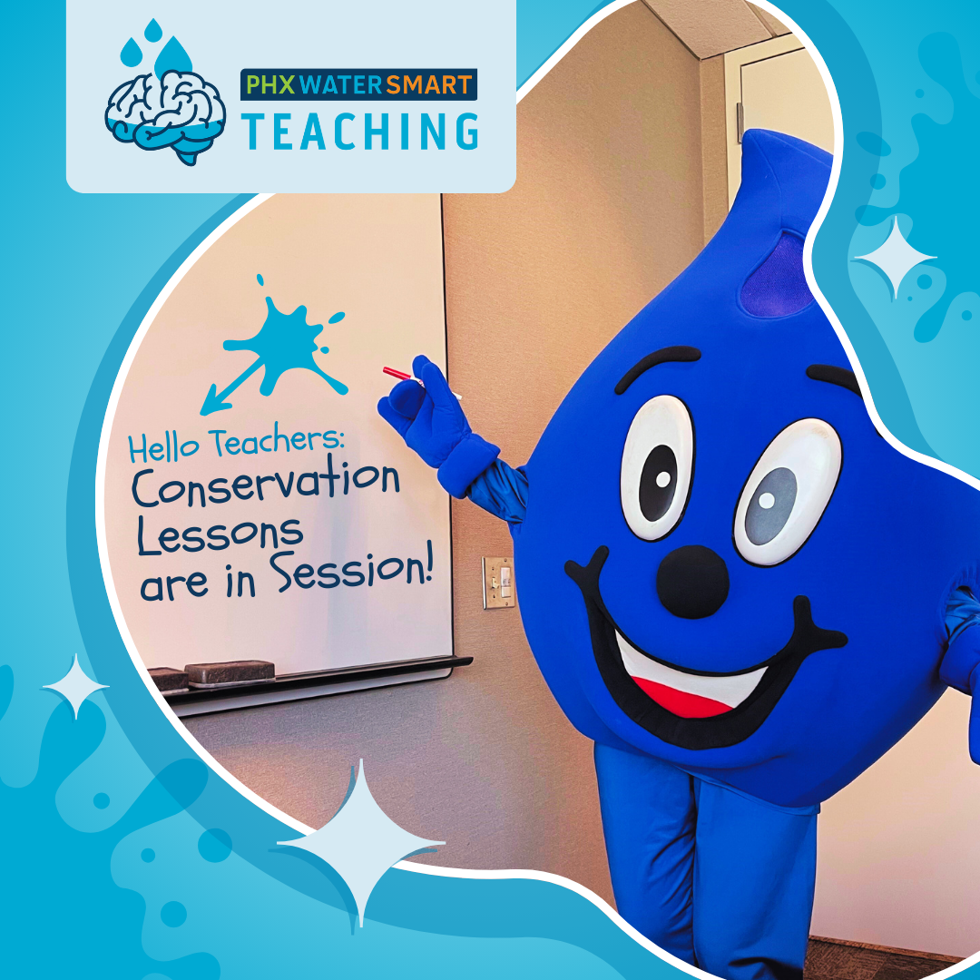 #PHXWater Conservation Office is launching Water Smart Teaching💧📚 a new ...
