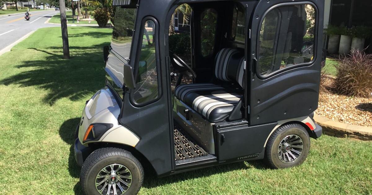 Yamaha 2017 Quitech Golf Cart, Sped Odometer,Gas Guage ,Seat Belts ...