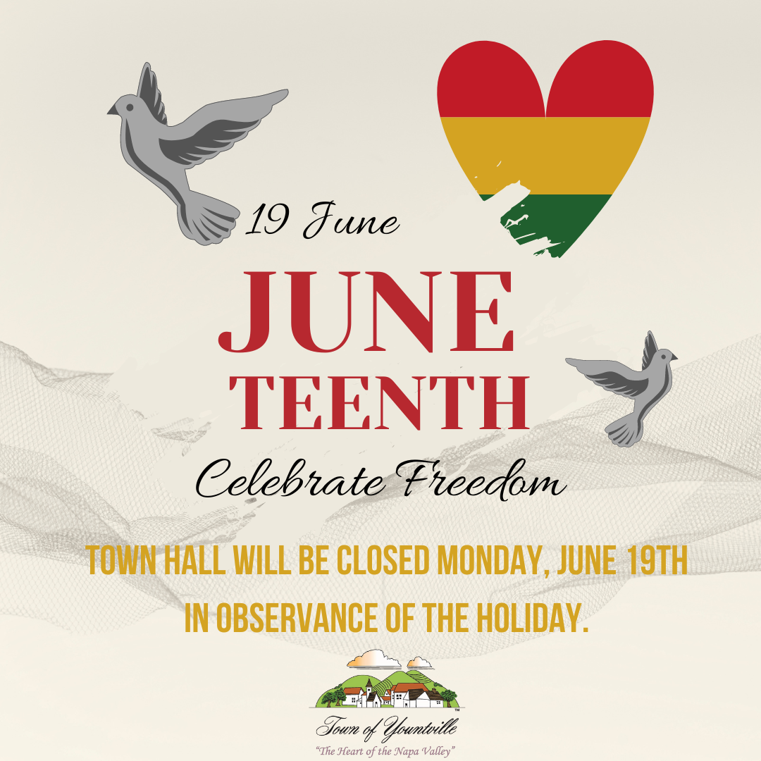 Town Hall will be closed in observance of Juneteenth - Freedom Day on ...