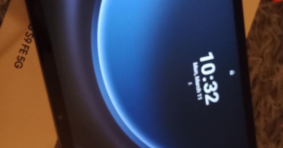 Galaxy Tab S9 FE 5G for Free in Lima, OH | For Sale & Free — Nextdoor