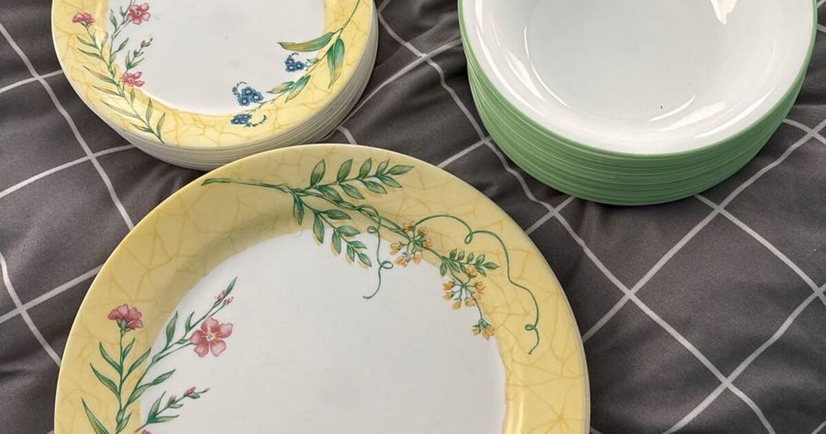 Floral Dinnerware Set for $30 in Pendleton, SC | For Sale & Free — Nextdoor