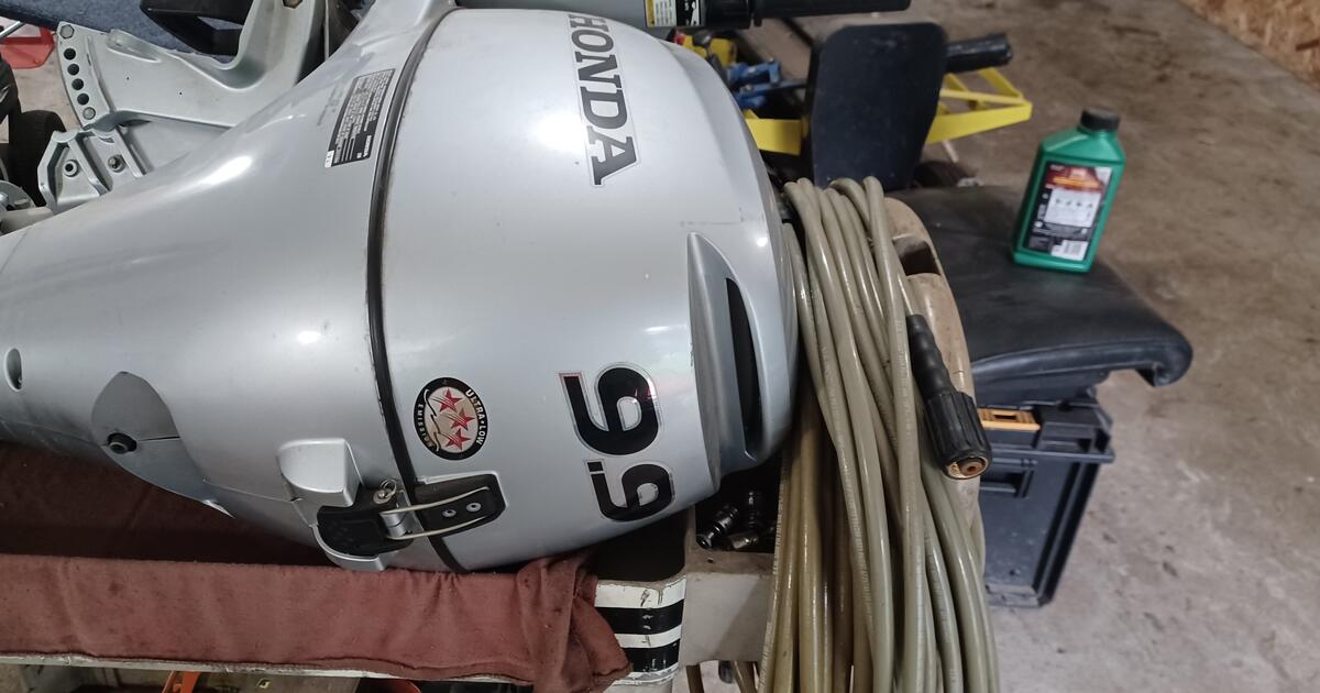 2014 Honda 9.9 Outboard Motor (Clean Title)(Very Low Hours)(Garage Kept ...