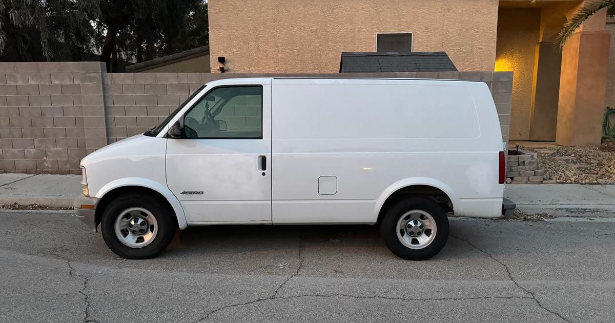 2002 Chevy Astro Cargo Van for $6000 in Las Vegas, NV | For Sale & Free ...