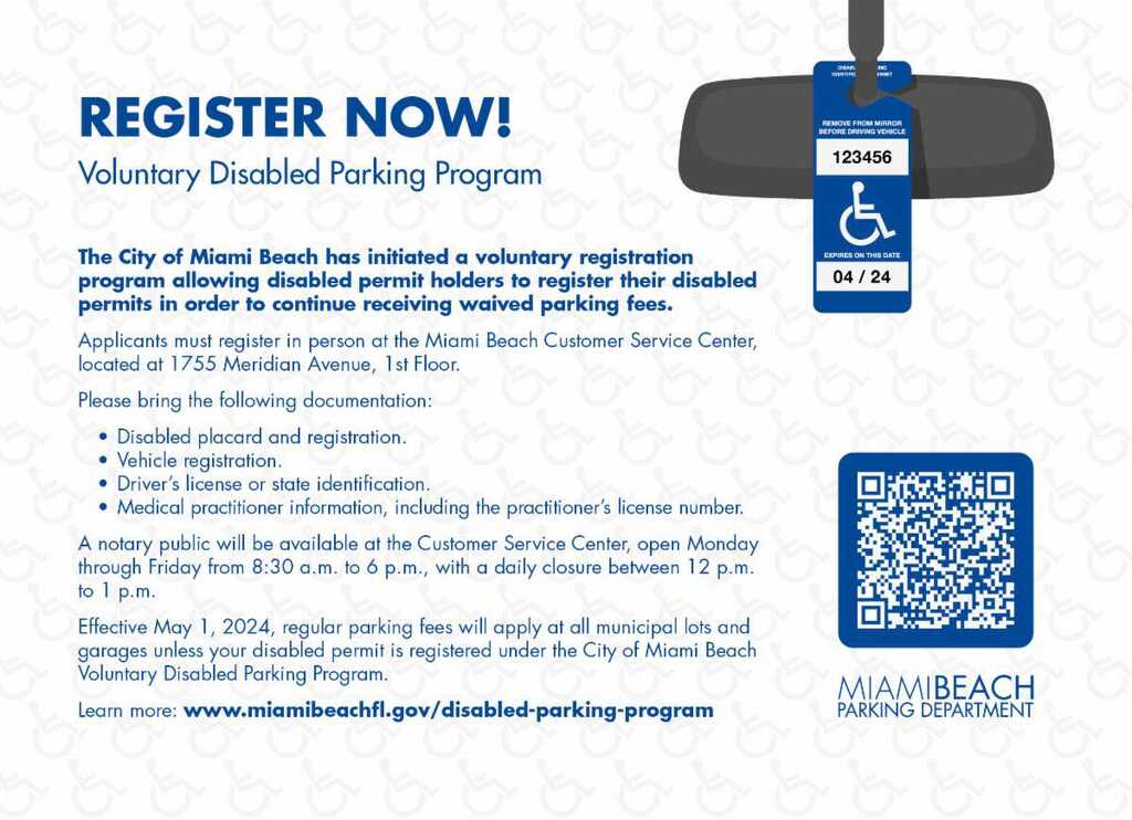 The City of Miami Beach has initiated a voluntary registration program ...