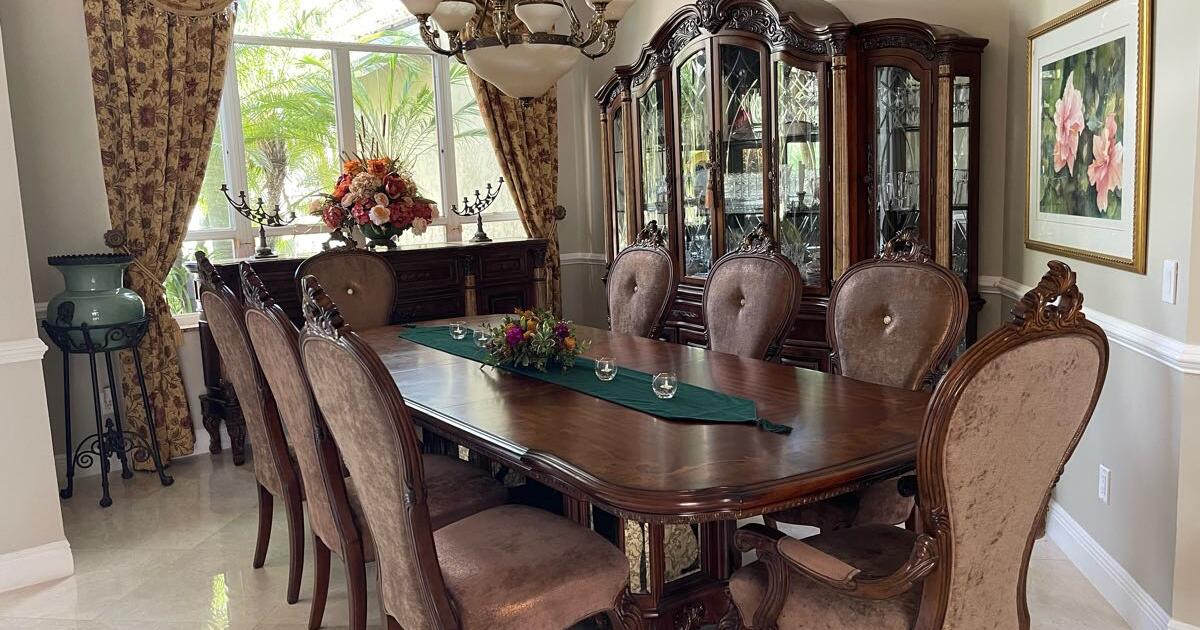 Elegant Dining Room Set by Michael Amini for $5000 in Port St. Lucie ...