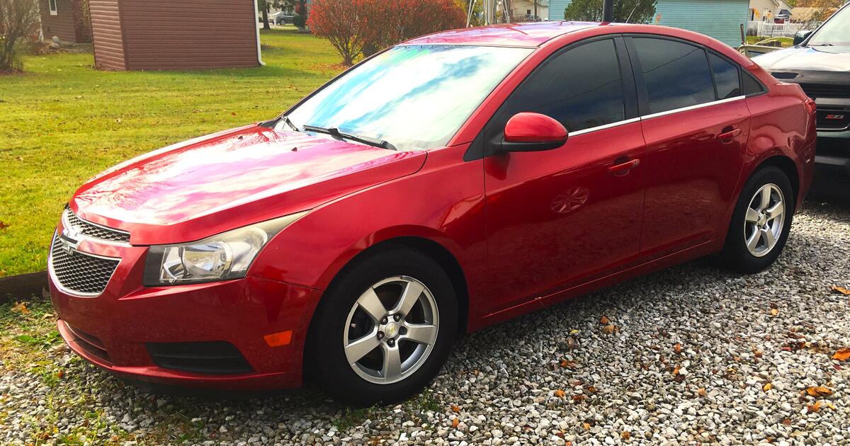 2014 Cruze Red Chevrolet Sedan 1.4l Turbo Automatic - Runs and Drives ...