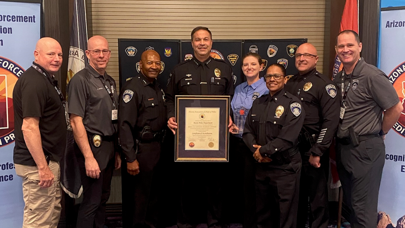 The Peoria Police Department is proud to announce that it has ...