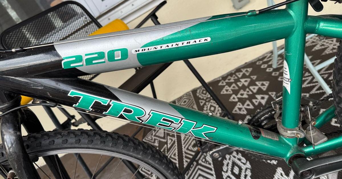 Trek 220 Mountain Track Bike for $20 in St. Petersburg, FL | For Sale ...