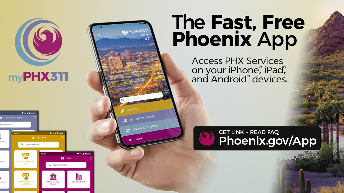 myPHX311 is Now Available! (City of Phoenix) — Nextdoor — Nextdoor