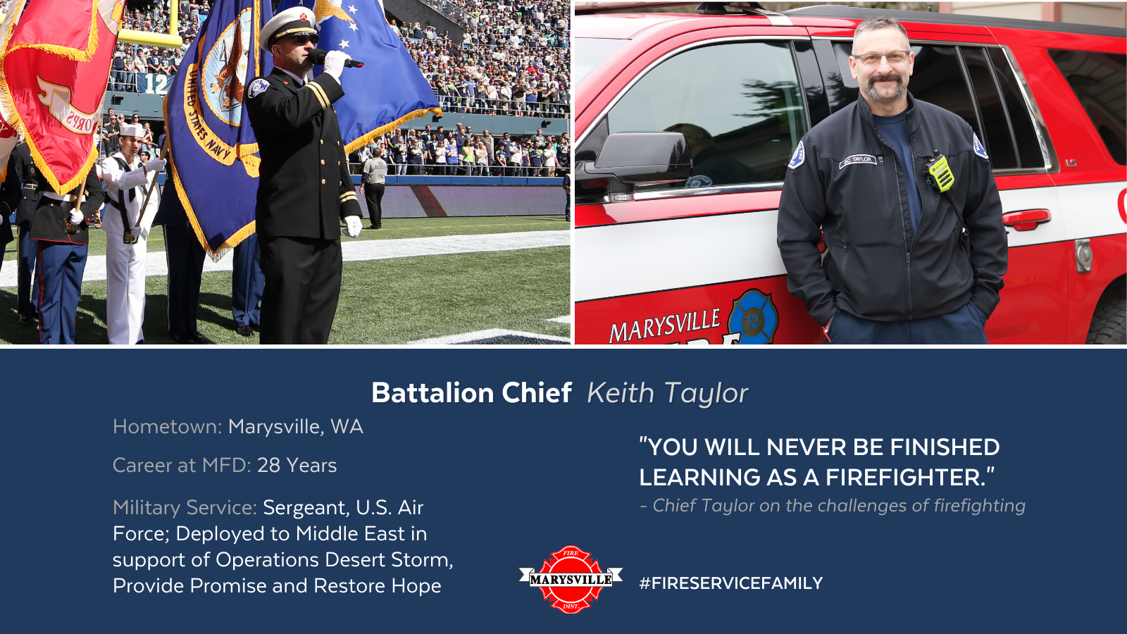 Get to Know MFD Battalion Chief Keith Taylor (Marysville Fire District ...