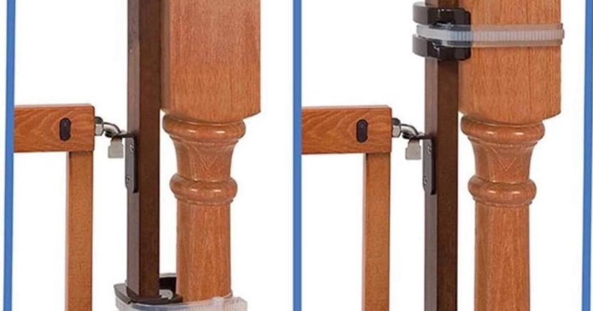 Summer banister to banister universal adapter mounting kit for pet and ...