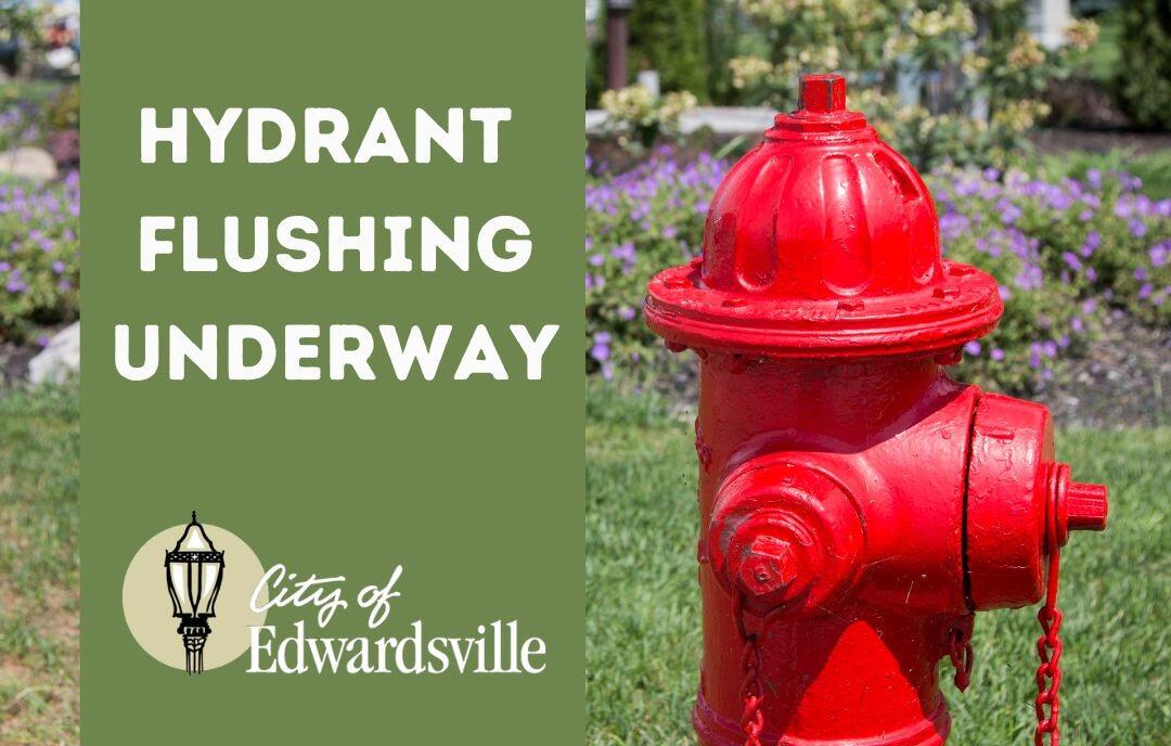 We are continuing hydrant flushing this week, part of our annual ...