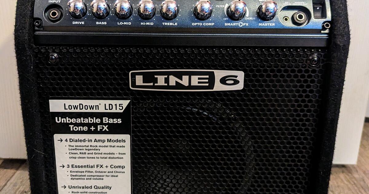 New Line 6 LD 150 Lowdown Bass Amp Combo. for $50 in New Port Richey ...