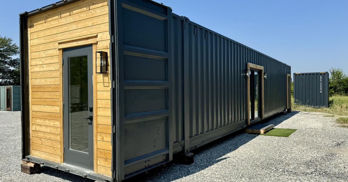 READY TO SHIP: 2-Bedroom, 2-Bath Container Home for $88750 in Anna, TX ...