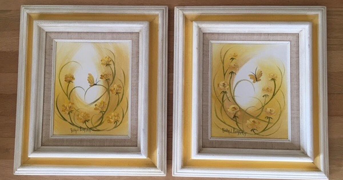 Set of 2 Original Oil Paintings by Artist Betty Posey for $130 in ...