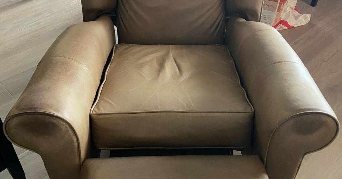 FREE!!!!! Caramel all leather recliner for Free in Loudon, TN | For ...