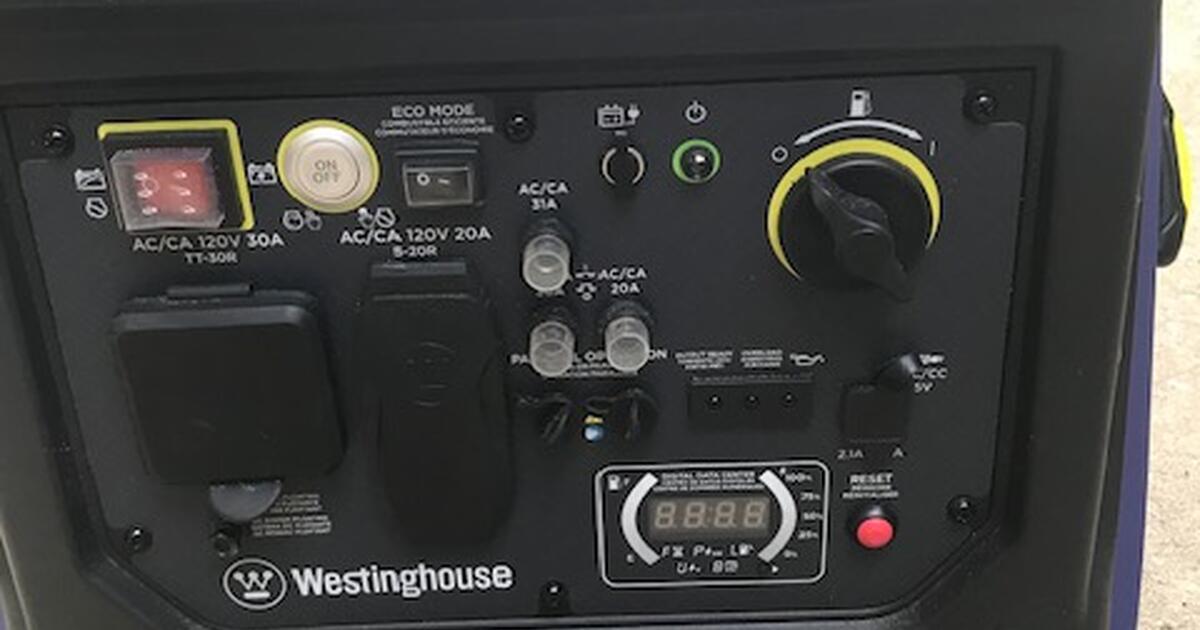 Westinghouse Generator 4500 for $750 in Edgewater, FL | For Sale & Free ...